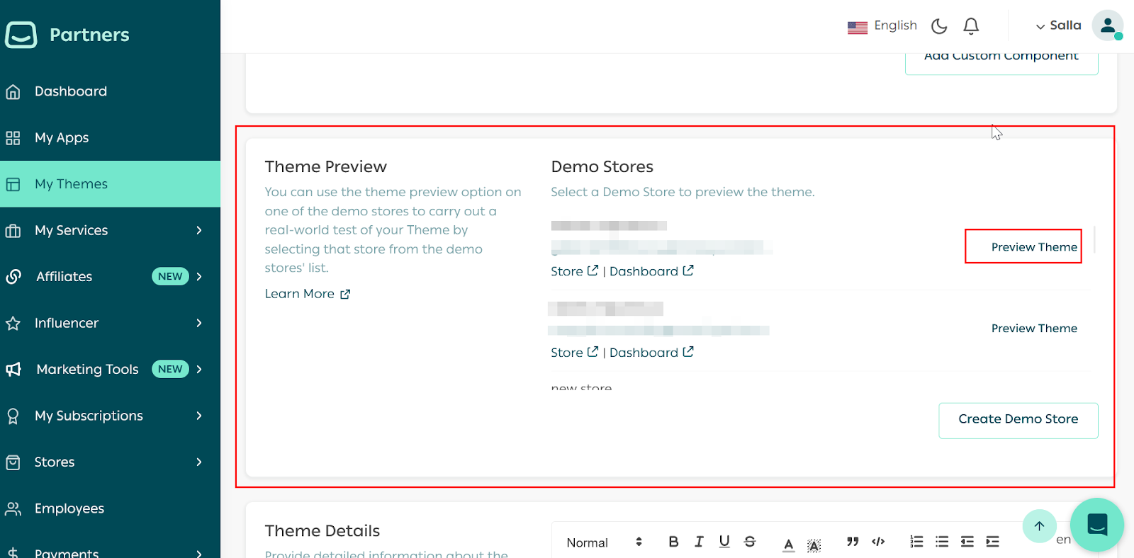 Image Preview for Salla Themes Components - Salla Developers